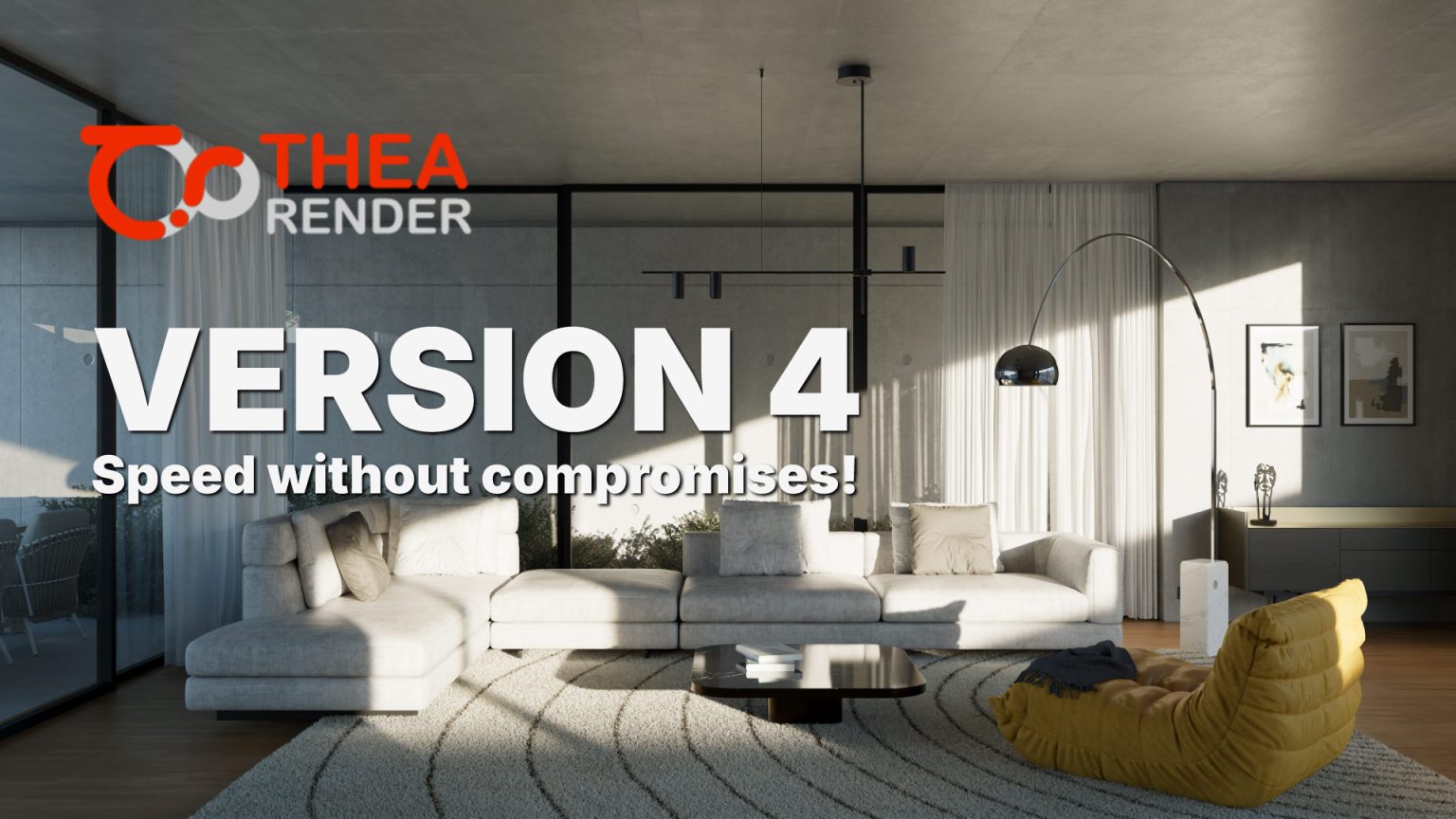 Thea Render v4.0 Released! - 3D Design Software | 3D Modeling Rendering and AI | Sketchup services